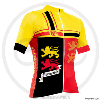 un maillot cycliste avec un design, des couleurs et un graphisme ...